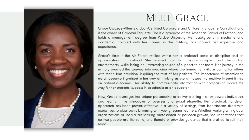 Meet Grace | Graceful Etiquette & Protocol